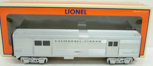 Lionel 6-25178 California Zephyr Streamliner Passenger Car w/Train Sou ...