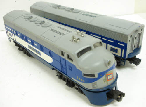Lionel 2240 Vintage O Wabash F3 AB Diesel Locomotive Set – Trainz