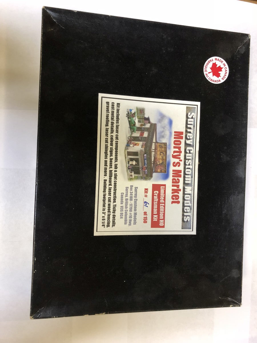 Surrey Custom Models HO MM-1 Morty's Market Building Kit – Trainz