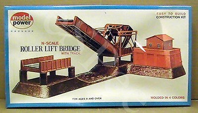 Model Power 1504 N Roller Lift Bridge W/Track Kit – Trainz