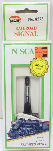 Model Power 8573 3-Light Traffic Signal – Trainz