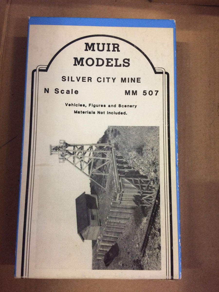 Muir Models 507 N Silver City Mine Building Kit – Trainz