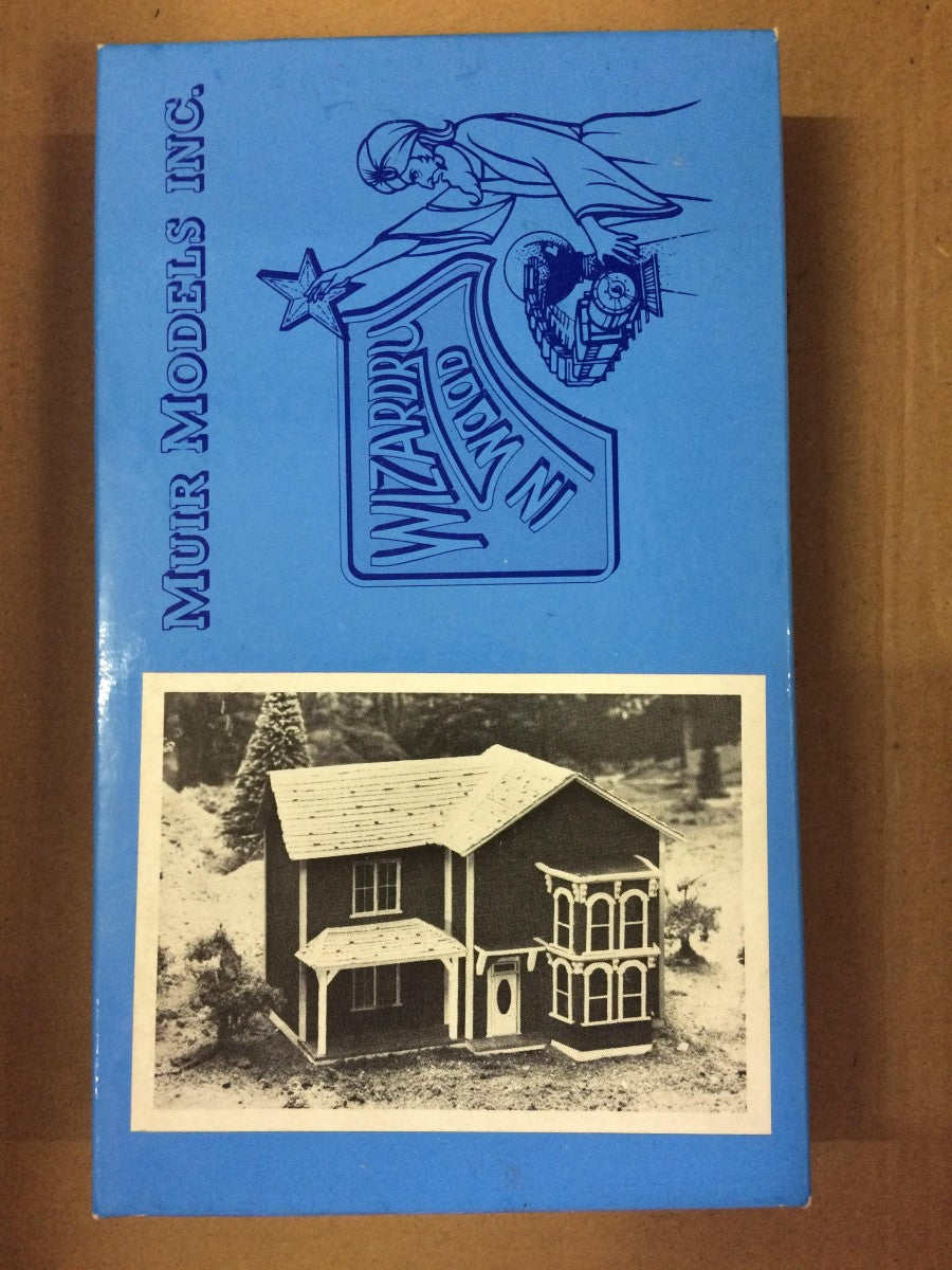 Muir Models 560 N Nevada City Brown House Building Kit – Trainz
