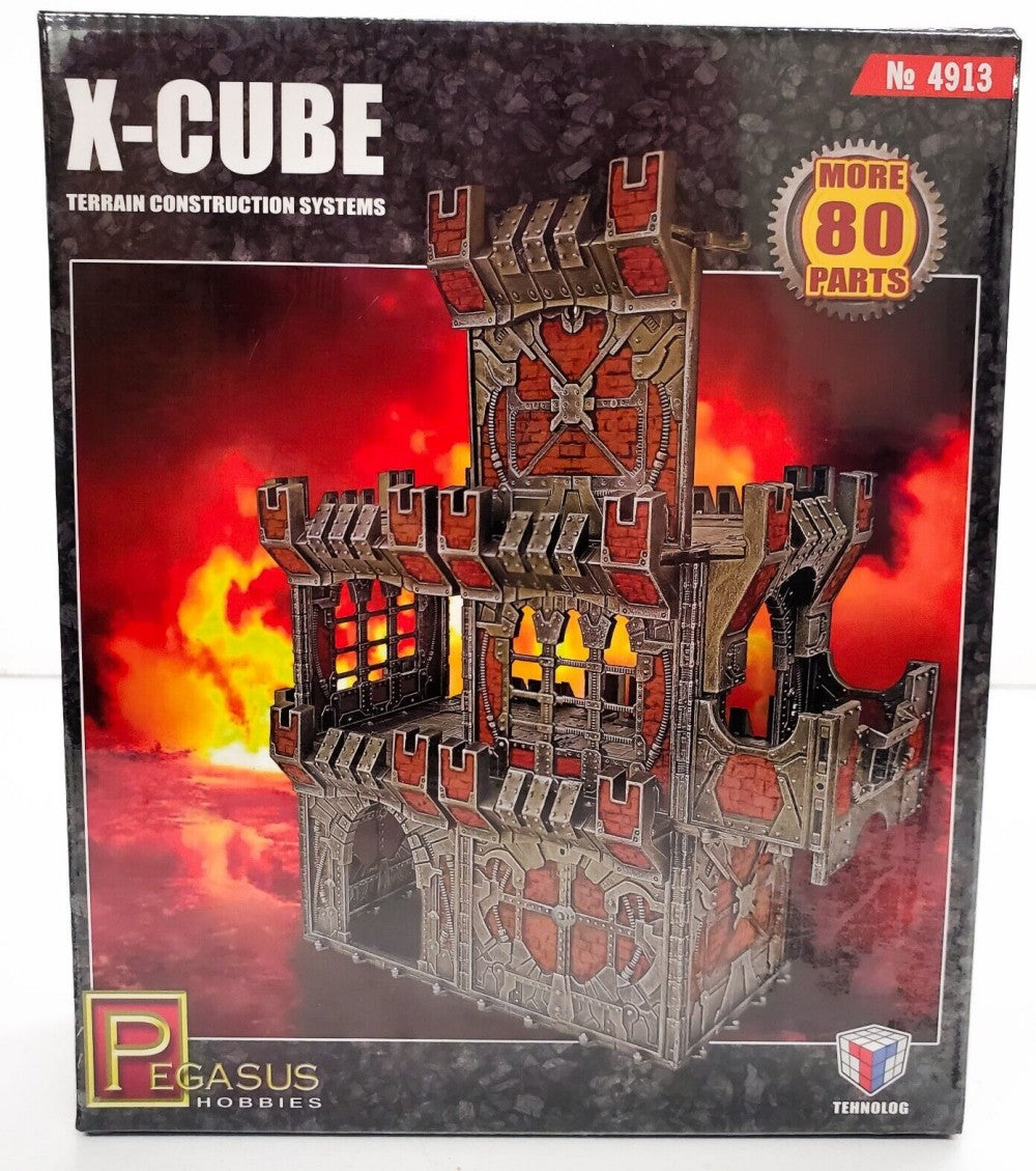 Pegasus Hobby 4913 28mm Gaming: X-Cube Plastic Model Kit – Trainz