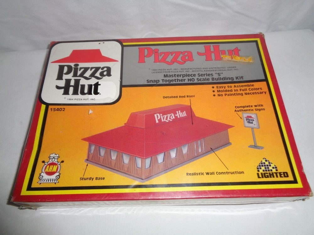 AHM 15402 HO Pizza Hut Building Kit – Trainz