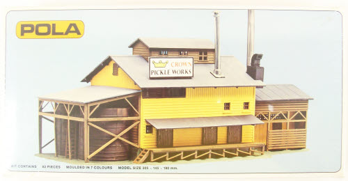 Pola 370 HO Pickle Factory Building Kit – Trainz