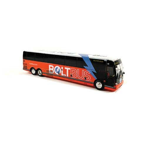 Iconic Replicas 870276 HO Boltbus Prevost X345 Motorcoach Bus – Trainz