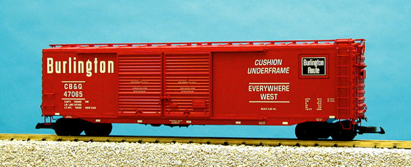 USA Trains 19313B G Burlington 50' Boxcar – Trainz