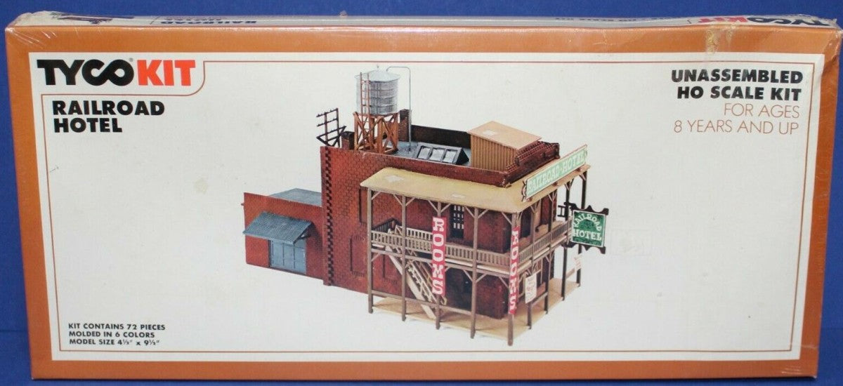 Tyco 7787 HO Railroad Motel Building Kit – Trainz