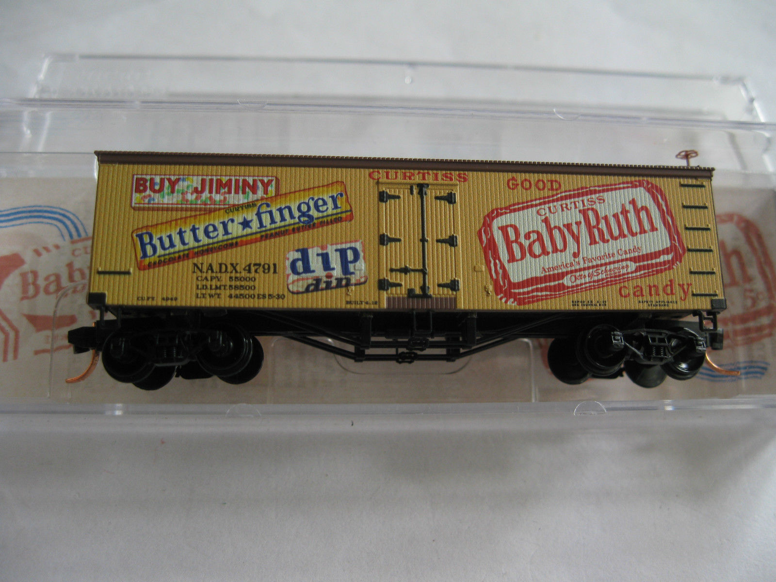 Micro-Trains 05800240 N Baby Ruth 36' Wood Sheathed Ice Reefer #4791 ...