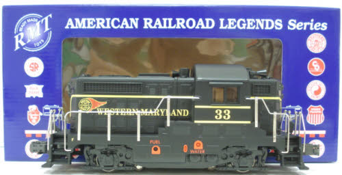 RMT 4341 O Western Maryland Powered BEEP Diesel Locomotive #33 – Trainz