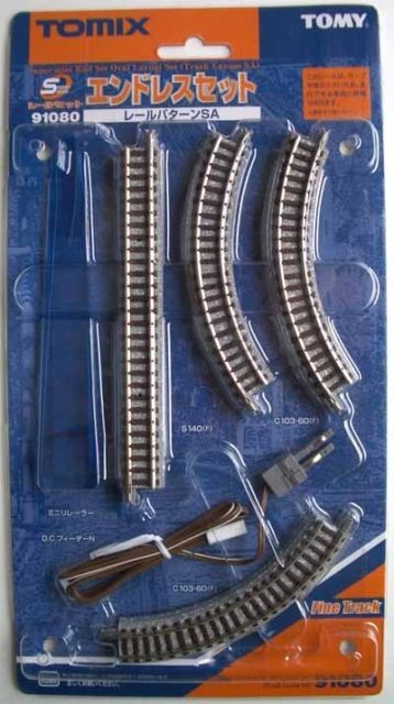 Tomix 91080 N Super Mini Rail Set Oval Layout – Trainz