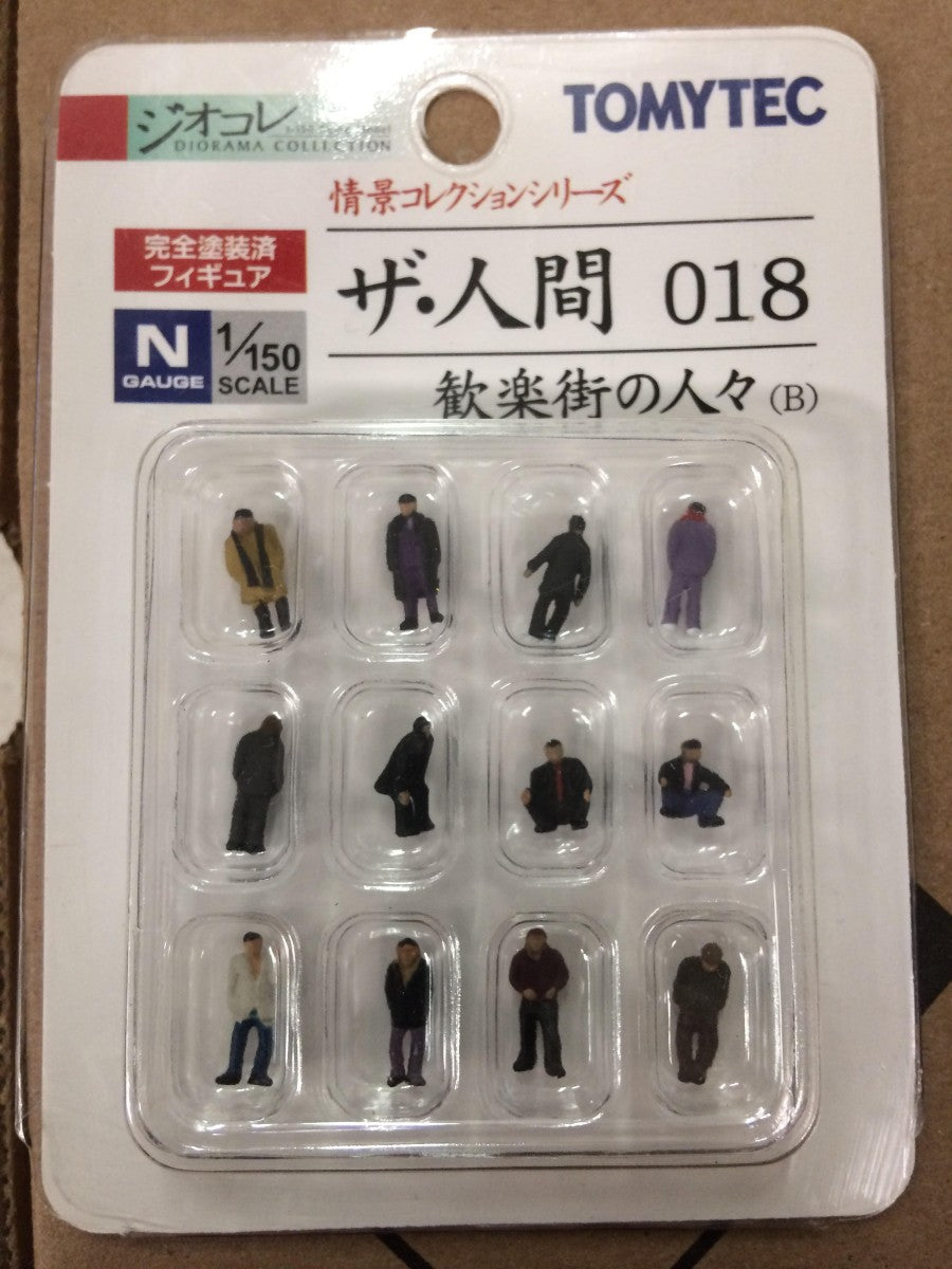 TomyTec N Scale Diorama Figures #18 – Trainz