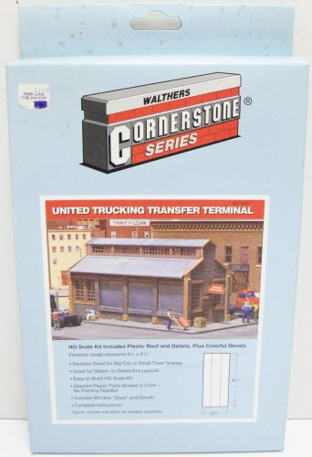 Walthers 933-3005 HO United Trucking Transfer Terminal Building Kit ...